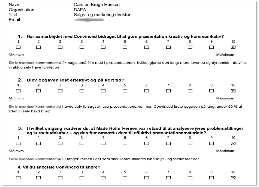 Hjælp til professionelle PowerPoint præsentationer - Convinced